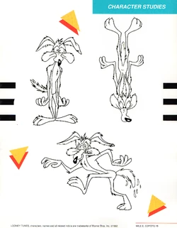 wylie coyote coloring pages