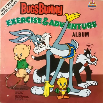 Bugs Bunny Exercise & Adventure Album | Looney Tunes Wiki | Fandom