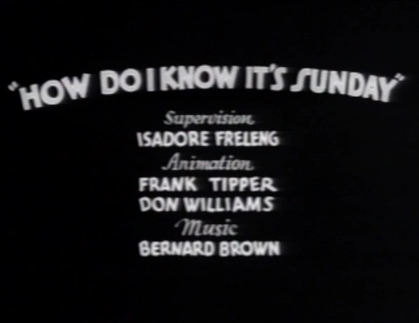 How Do I Know It's Sunday | Looney Tunes Wiki | Fandom