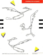 Road Runner/Gallery/Model Sheets and Style Guides | Looney Tunes Wiki ...