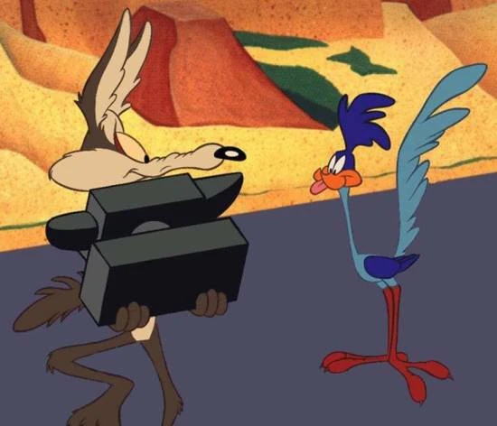 Wile E Coyote And Roadrunner Anvil