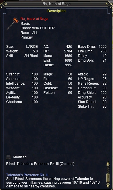 Ro Mace of Rage | Lootfest Wiki | Fandom