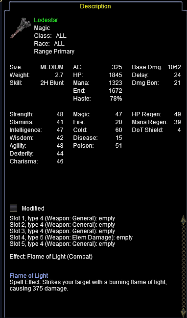 Lodestar | Lootfest Wiki | Fandom