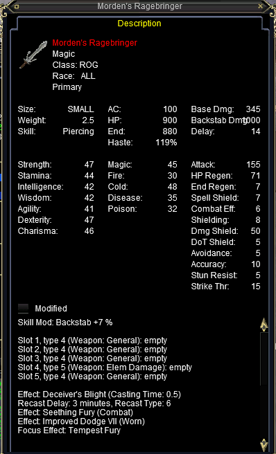 Morden's Ragebringer | Lootfest Wiki | Fandom