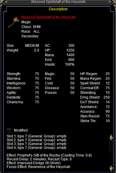 Blessed Spiritstaff of the Heyokah | Lootfest Wiki | Fandom