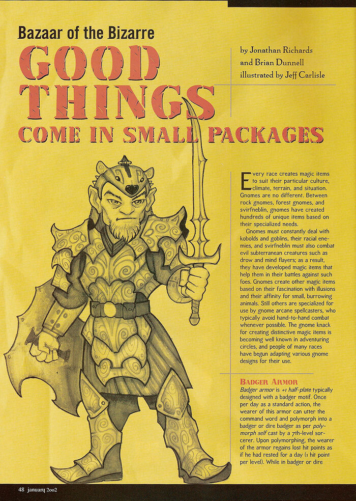 Gnome Equipment Lorald Wiki Fandom