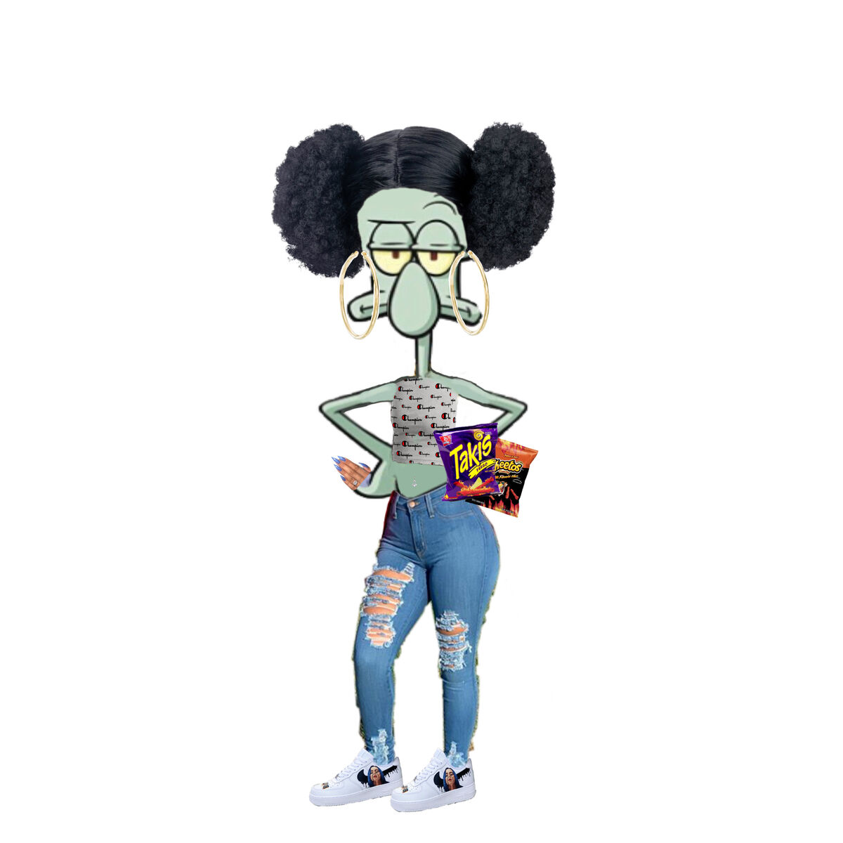 Hot Cheeto Girl Squidward Loraxian Wiki Fandom