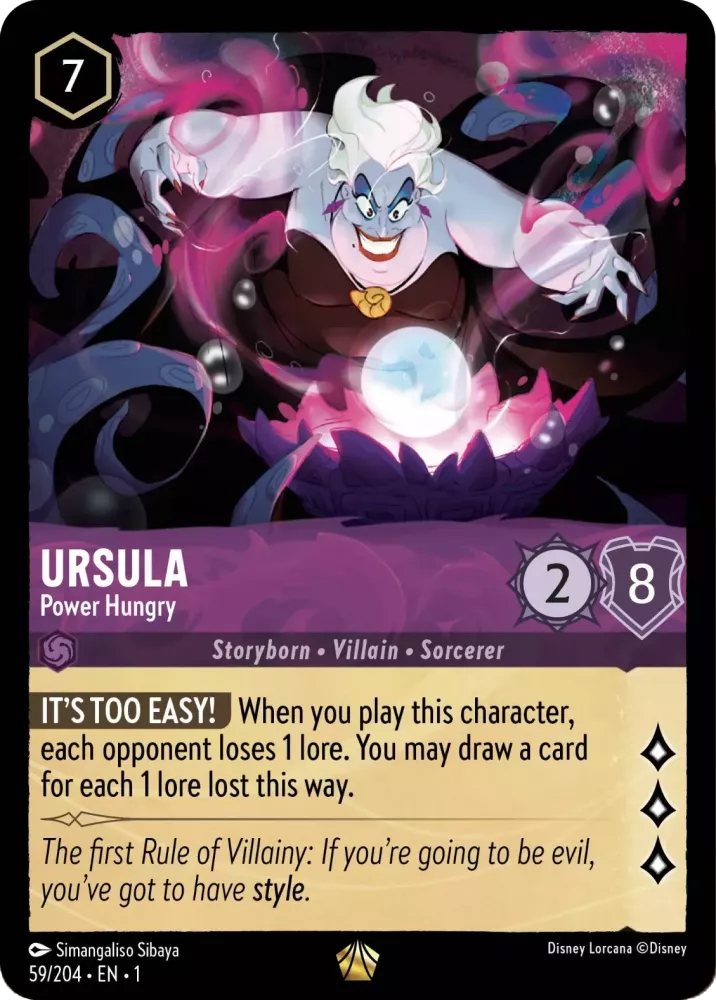 Ursula - Power Hungry | Lorcana Wiki | Fandom