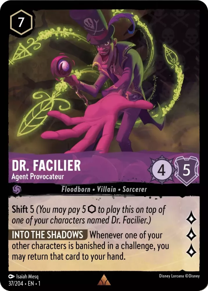 Dr. Facilier - Agent Provocateur | Lorcana Wiki | Fandom