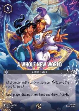 A Whole New World (Disney Lorcana World Championship) | Lorcana Wiki ...