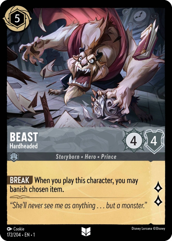 Beast - Hardheaded | Lorcana Wiki | Fandom