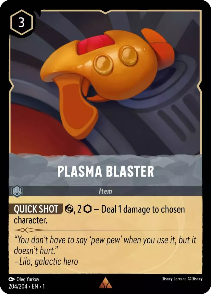 Plasma Blaster | Lorcana Wiki | Fandom
