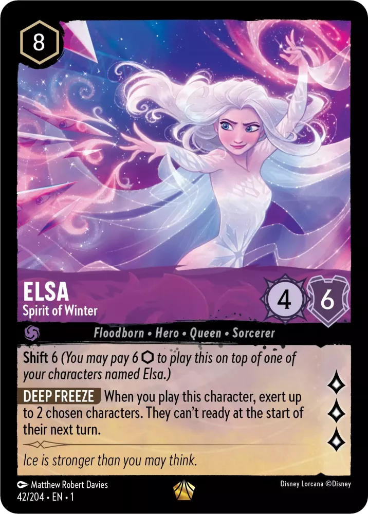 Elsa - Spirit of Winter | Lorcana Wiki | Fandom