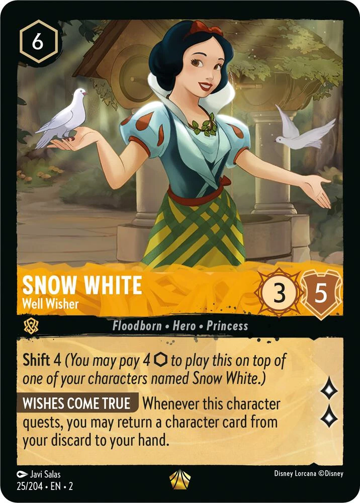 Snow White - Well Wisher | Lorcana Wiki | Fandom