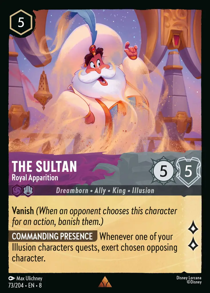 The Sultan - Royal Apparition | Lorcana Wiki | Fandom