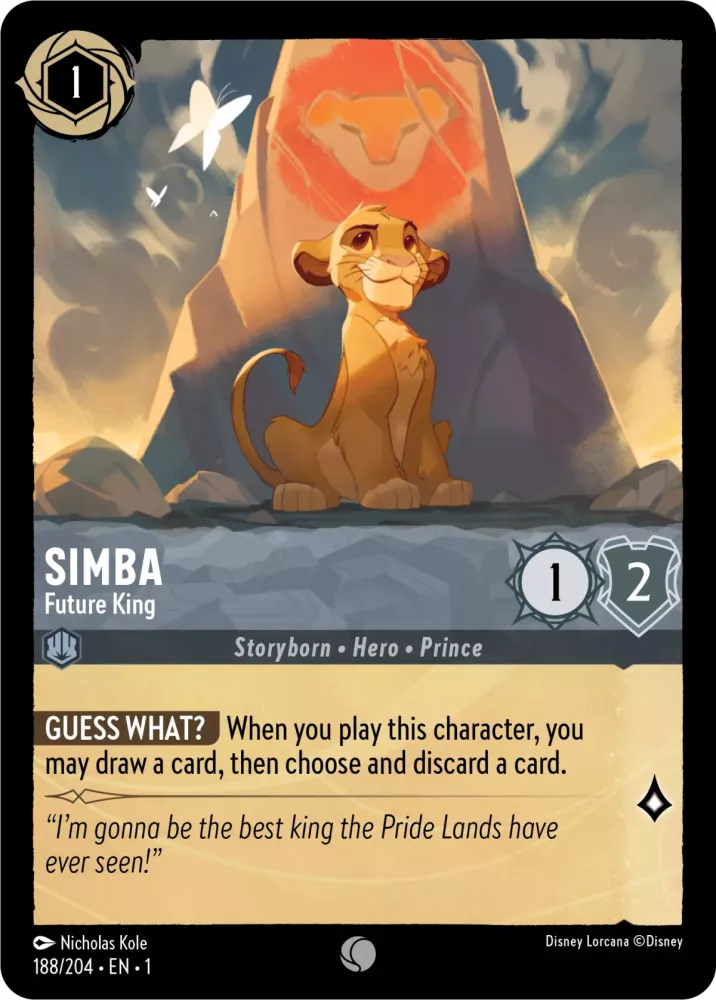 Simba - Future King | Lorcana Wiki | Fandom