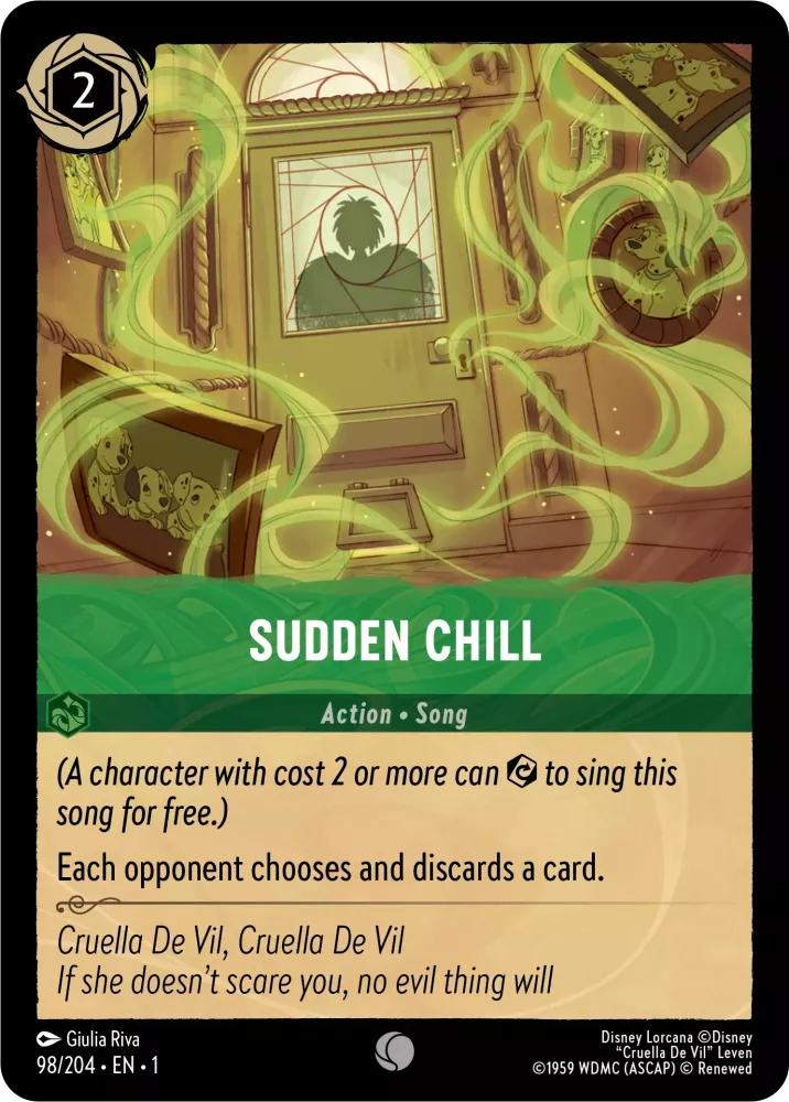 Sudden Chill | Lorcana Wiki | Fandom