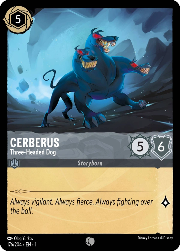 Cerberus - Three-Headed Dog | Lorcana Wiki | Fandom