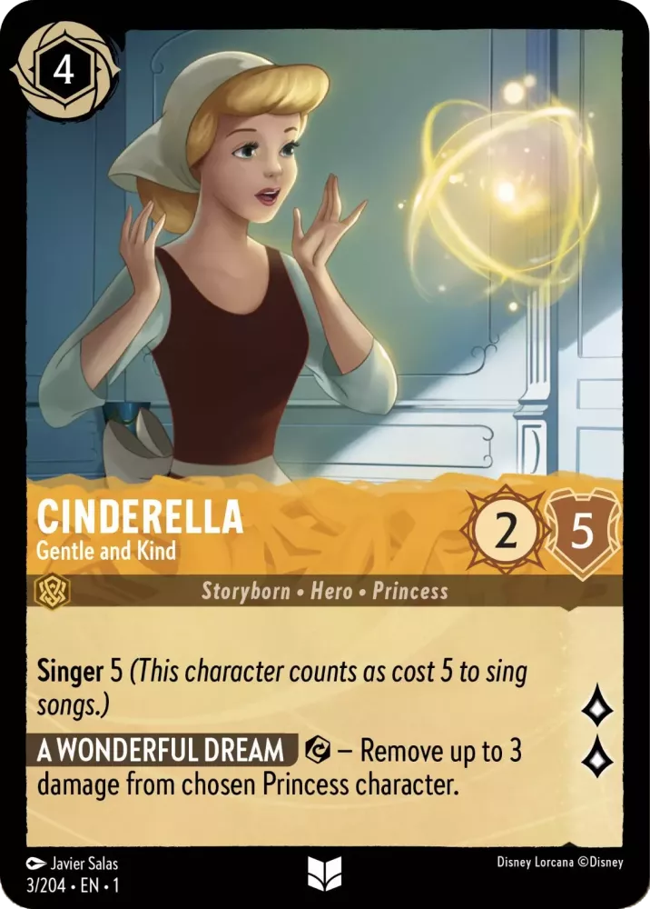 Cinderella - Gentle and Kind | Lorcana Wiki | Fandom