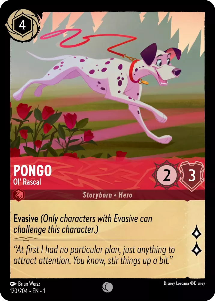 Pongo - Ol’ Rascal | Lorcana Wiki | Fandom
