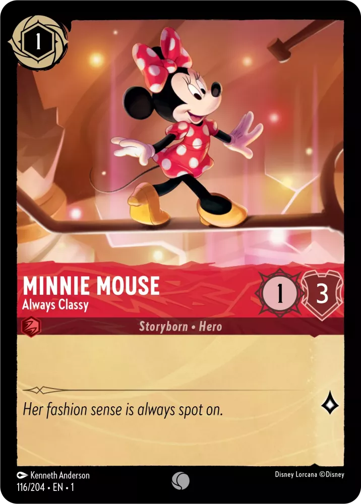 Minnie Mouse - Always Classy | Lorcana Wiki | Fandom