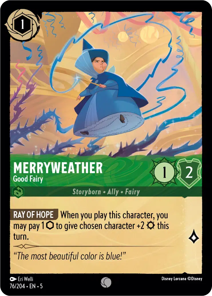 Merryweather - Good Fairy | Lorcana Wiki | Fandom
