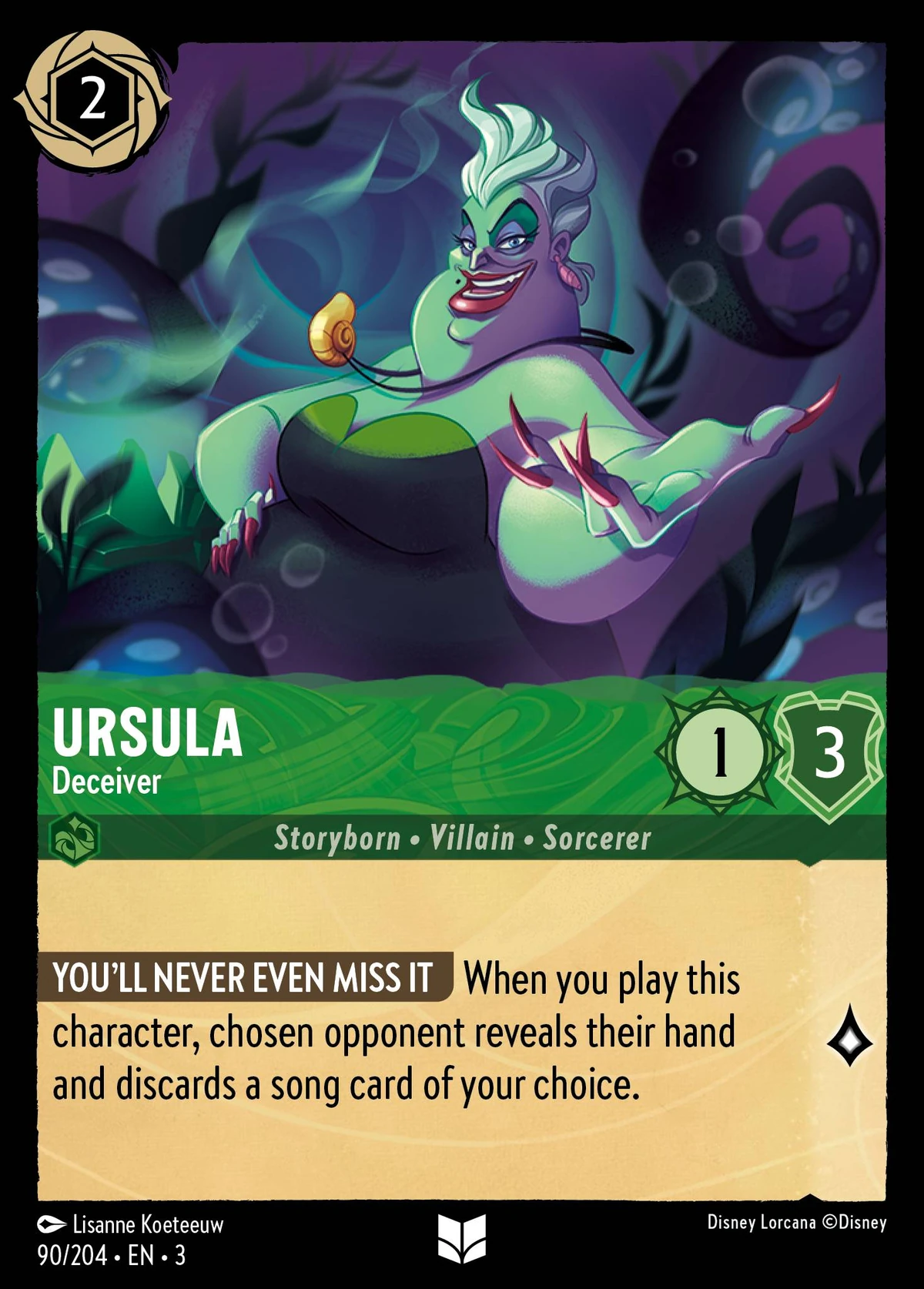 Ursula - Deceiver | Lorcana Wiki | Fandom
