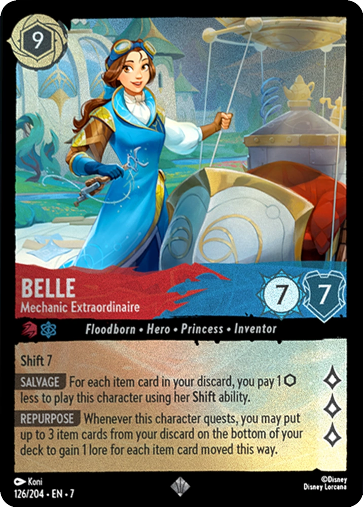 Belle - Mechanic Extraordinaire | Lorcana Wiki | Fandom