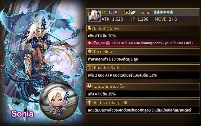 Sonia | Lord of Dice community | Fandom