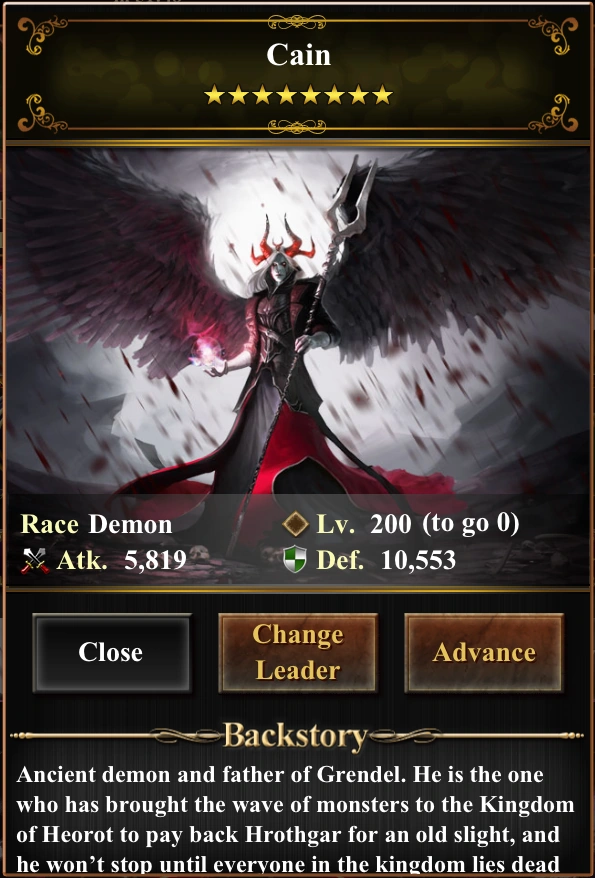 Cain | Lord of the Dragons Wiki | Fandom