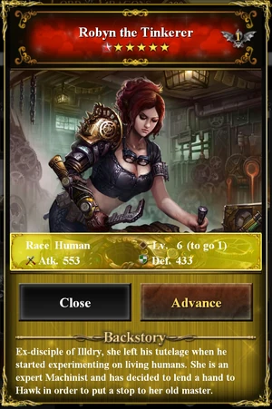 Robyn the Tinker (Evolution I) | Lord of the Dragons Wiki | Fandom