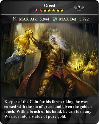 Greed | Lord of the Dragons Wiki | Fandom