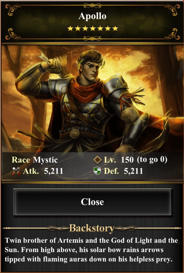 Apollo | Lord of the Dragons Wiki | Fandom