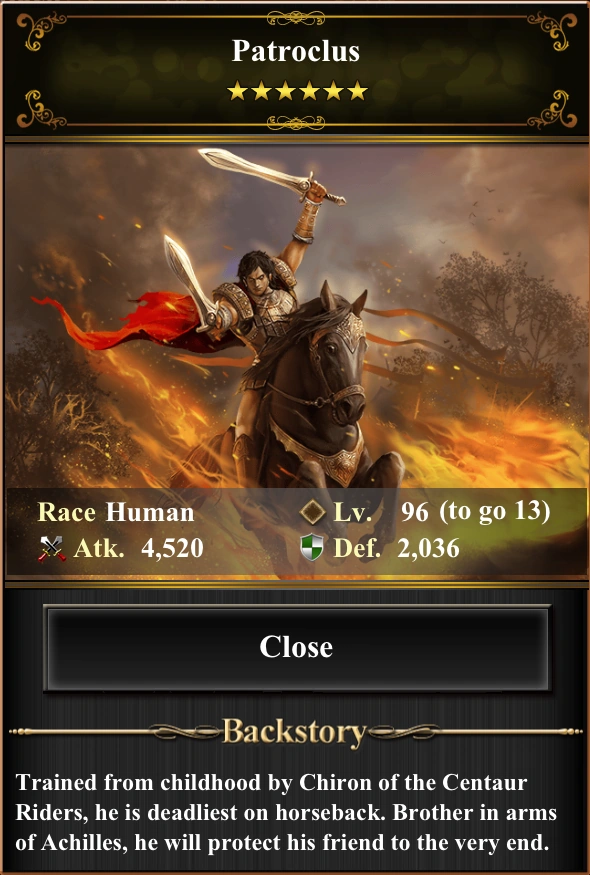 Patroclus | Lord of the Dragons Wiki | Fandom