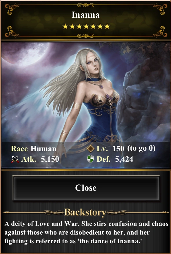 Inanna | Lord of the Dragons Wiki | Fandom