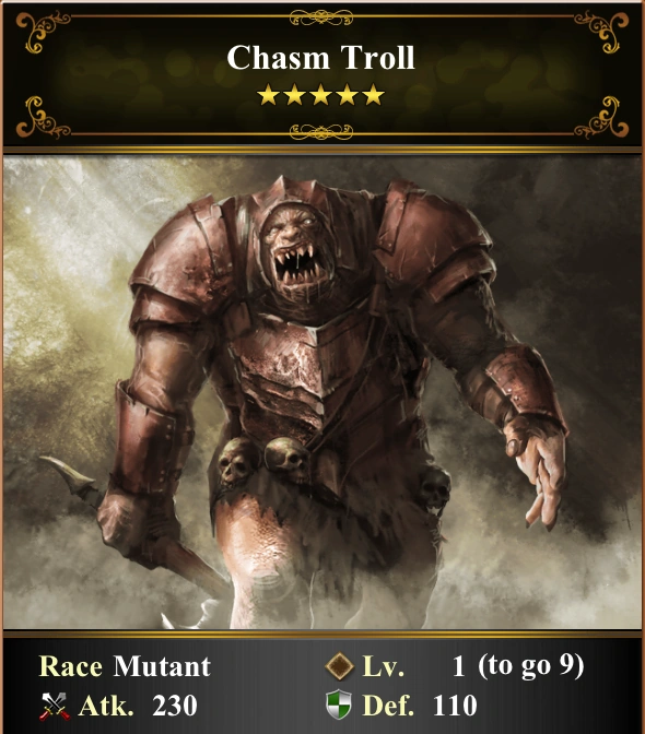 Chasm Troll | Lord of the Dragons Wiki | Fandom