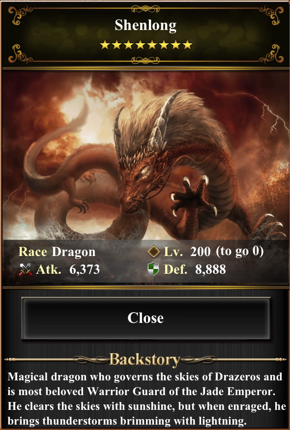 Shenlong | Lord of the Dragons Wiki | Fandom