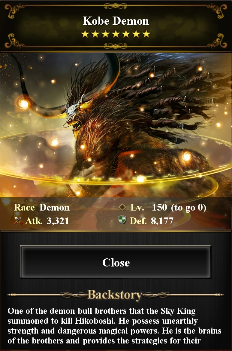 Kobe Demon | Lord of the Dragons Wiki | Fandom