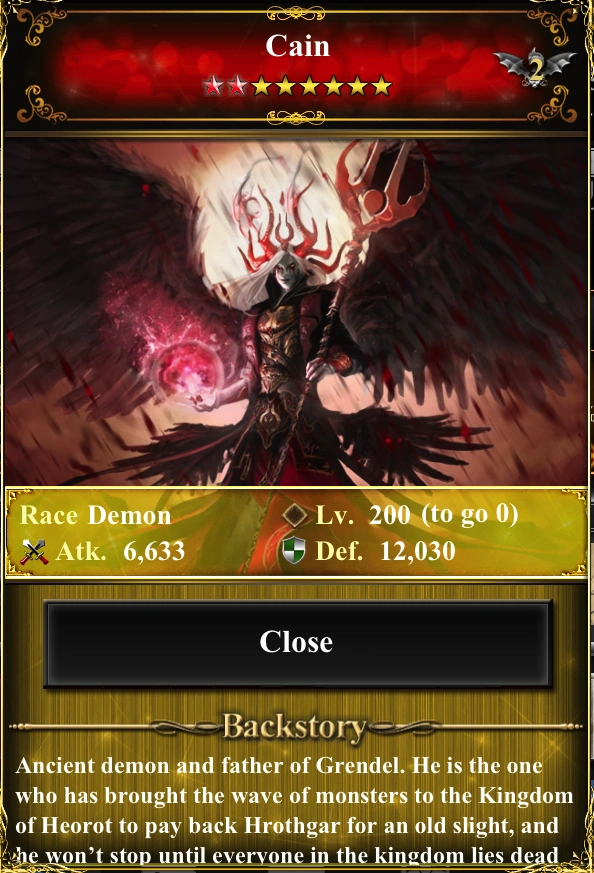 Cain (Evolution II) | Lord of the Dragons Wiki | Fandom