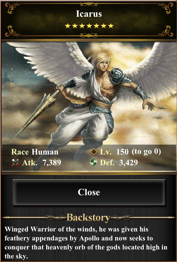Icarus | Lord of the Dragons Wiki | Fandom