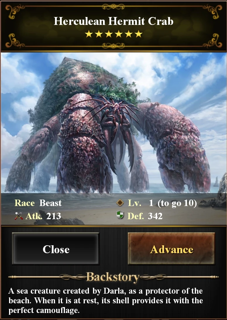 Herculean Hermit Crab | Lord of the Dragons Wiki | Fandom