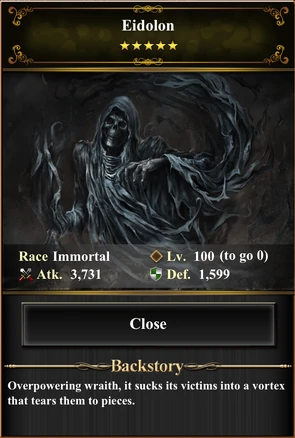 Eidolon | Lord of the Dragons Wiki | Fandom