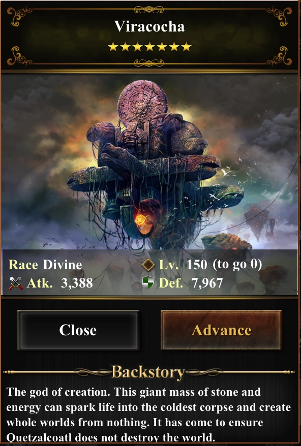 Viracocha | Lord of the Dragons Wiki | Fandom