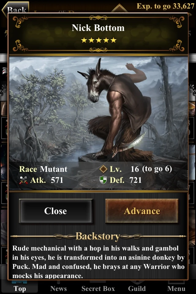 Nick Bottom | Lord of the Dragons Wiki | Fandom