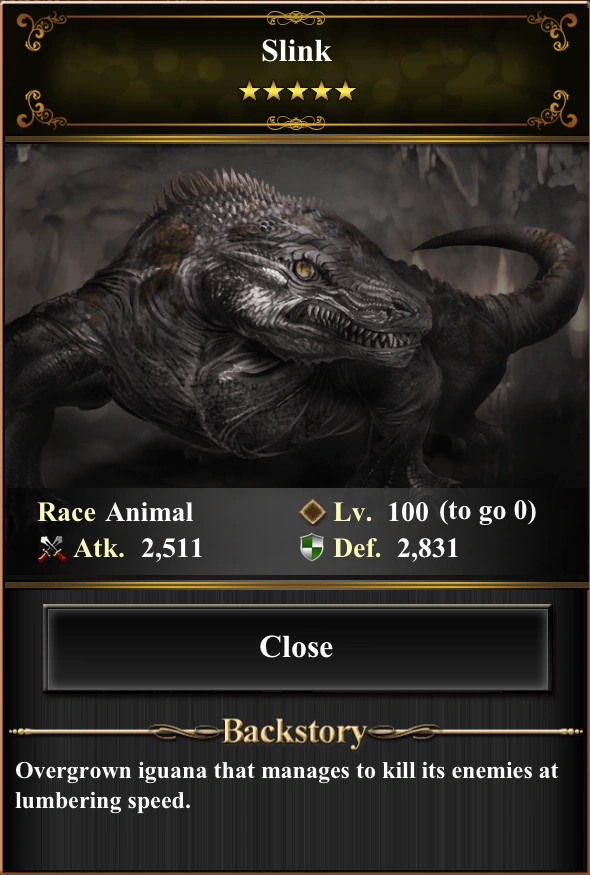 Slink | Lord of the Dragons Wiki | Fandom