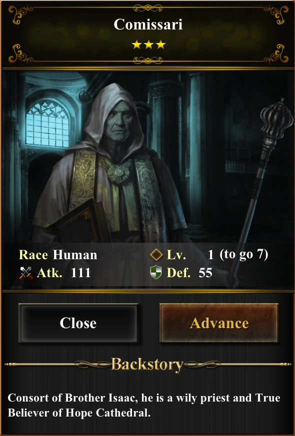 Comissari | Lord of the Dragons Wiki | Fandom