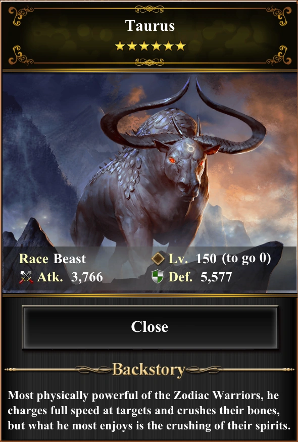 Taurus | Lord of the Dragons Wiki | Fandom