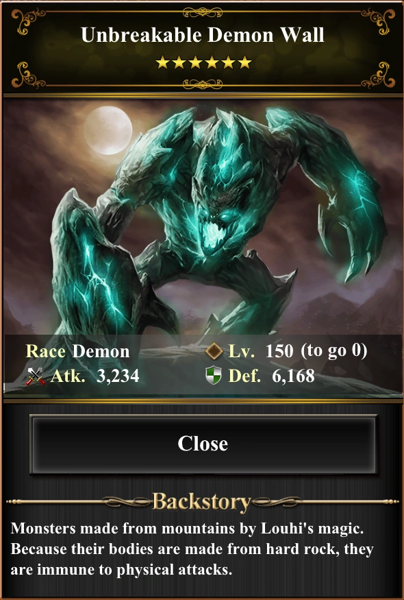 Unbreakable Demon Wall | Lord of the Dragons Wiki | Fandom