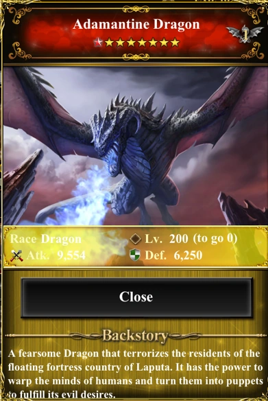 Adamantine Dragon (Evolution I) | Lord of the Dragons Wiki | Fandom