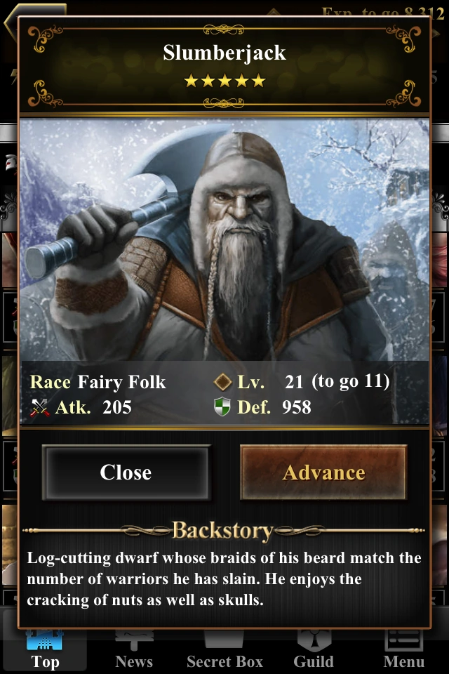 Slumberjack | Lord of the Dragons Wiki | Fandom